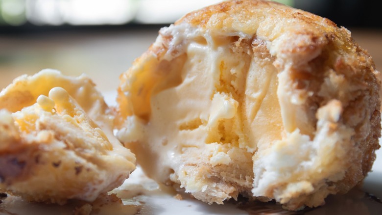 Why fried ice cream is associated with Mexican restaurants