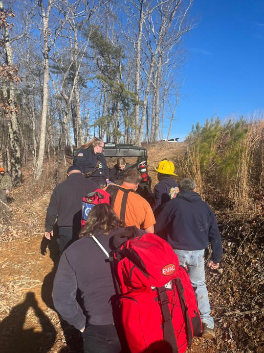 Male flown to hospital after ATV flips, pins him in Buckingham