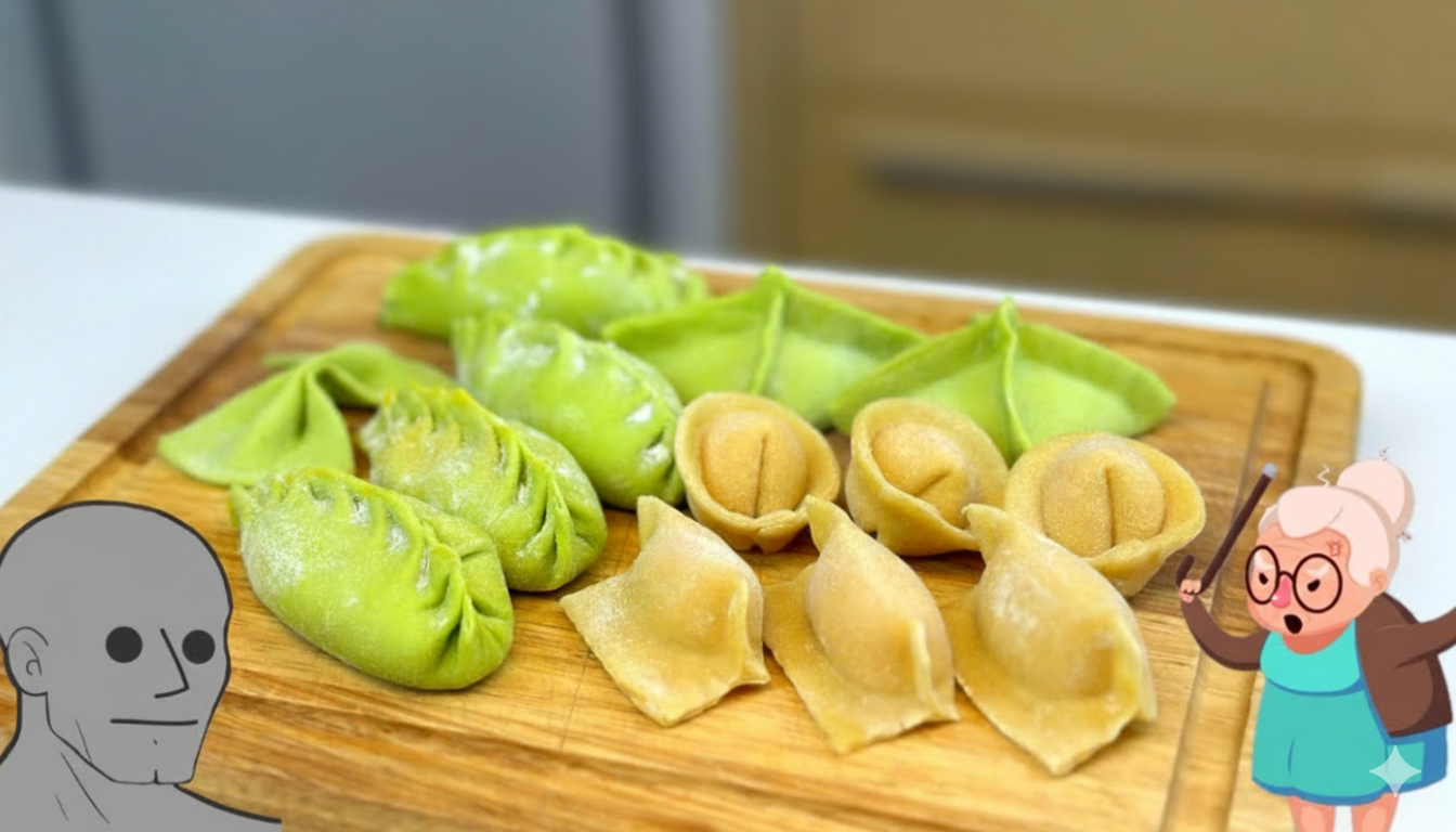 Fresh pasta with no equipment (maybe a little equipment)