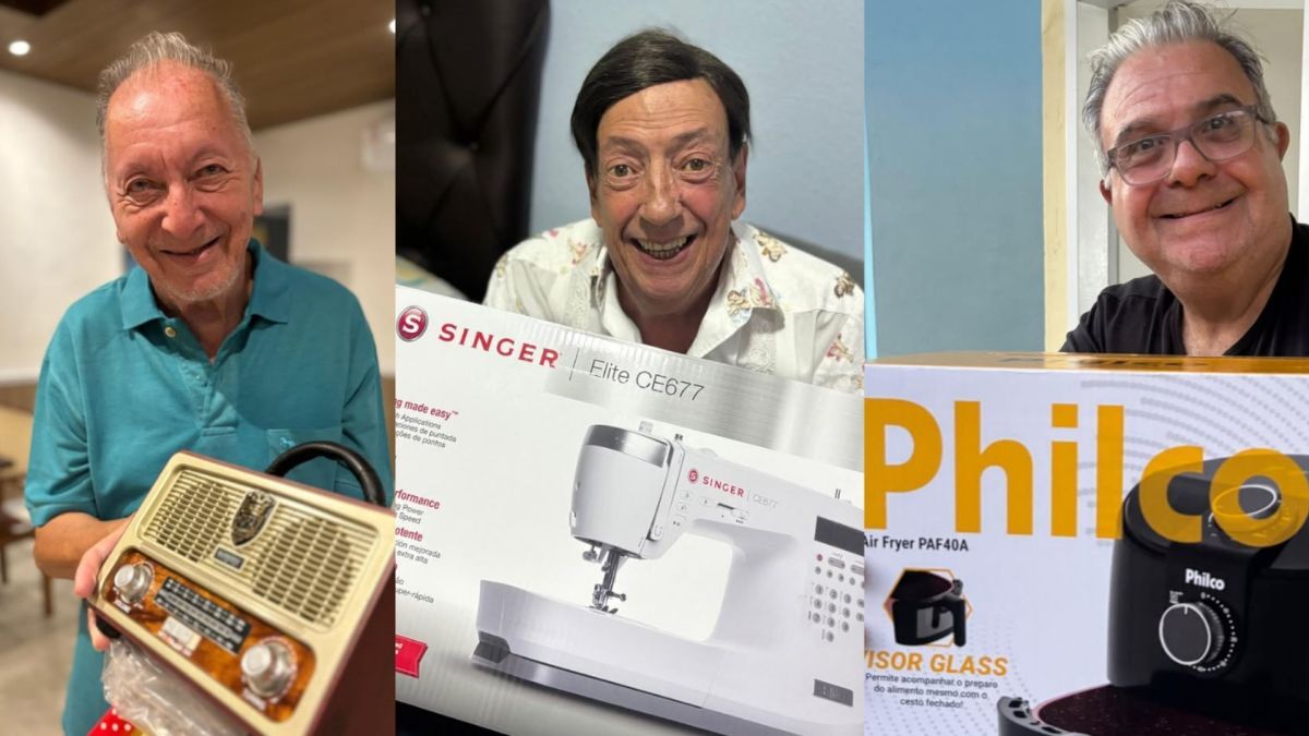 Idosos do Retiro dos Artistas ganham os presentes pedidos de Natal; veja