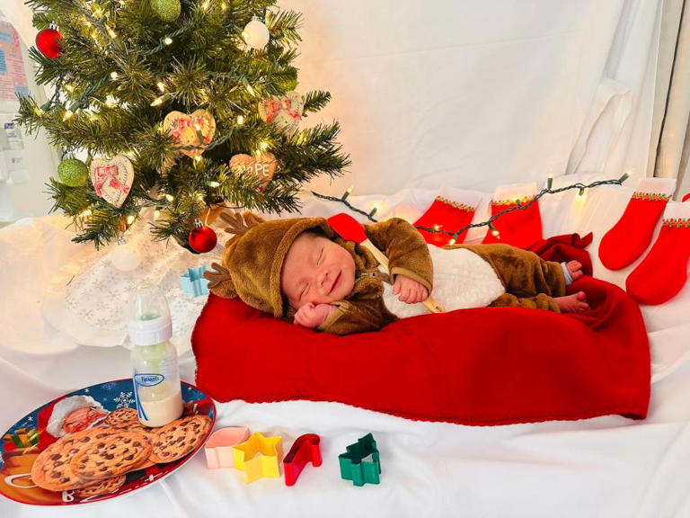 Tyler NICU babies celebrate first Christmas with Santa