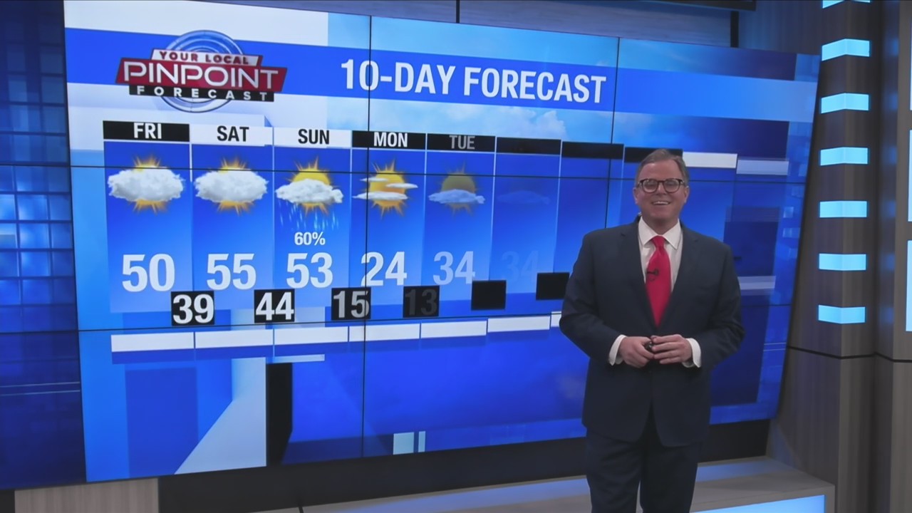 Weather update for a foggy Christmas night