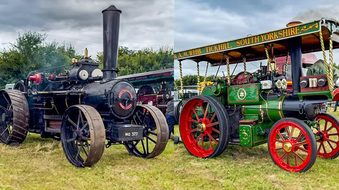 Highlights from the Sheffield Steam & Vintage Rally 2024