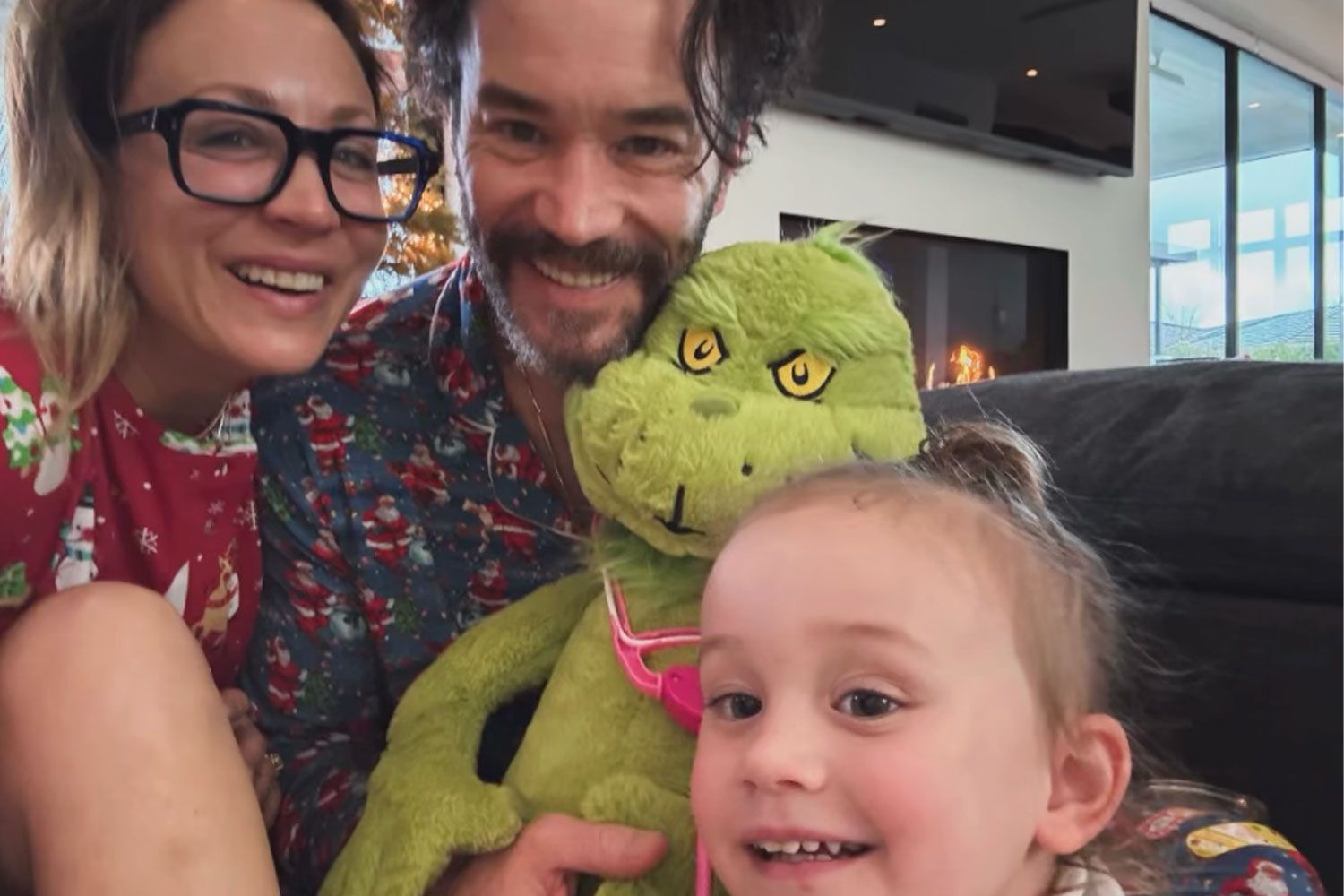 Kaley Cuoco says daughter Matilda, 2, is afraid of Santa, wants her ...