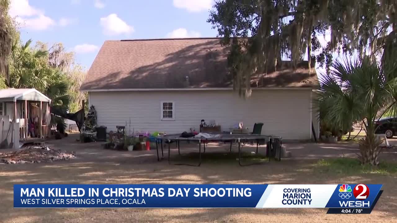 Man found dead after Christmas Day shooting in Ocala