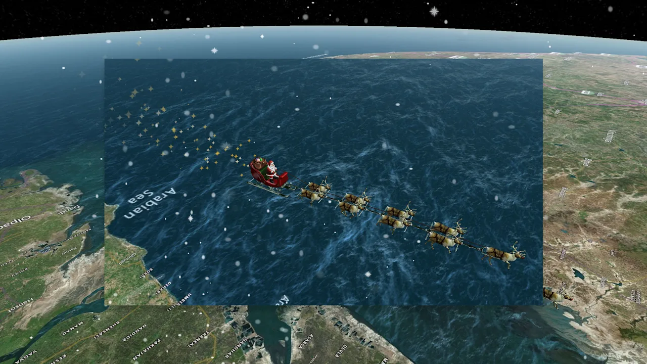 NORAD live tracker 2025: How to follow Santa Claus in real time as he ...