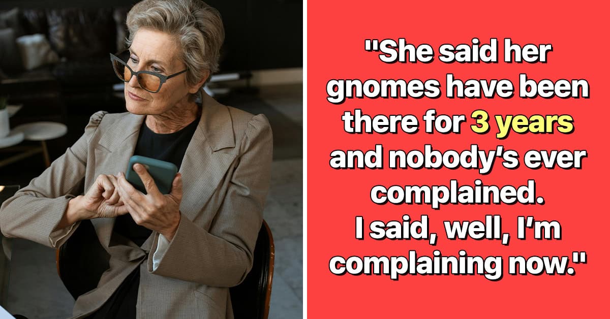 Lady was fined by the HOA after a neighbor complained, then she got even