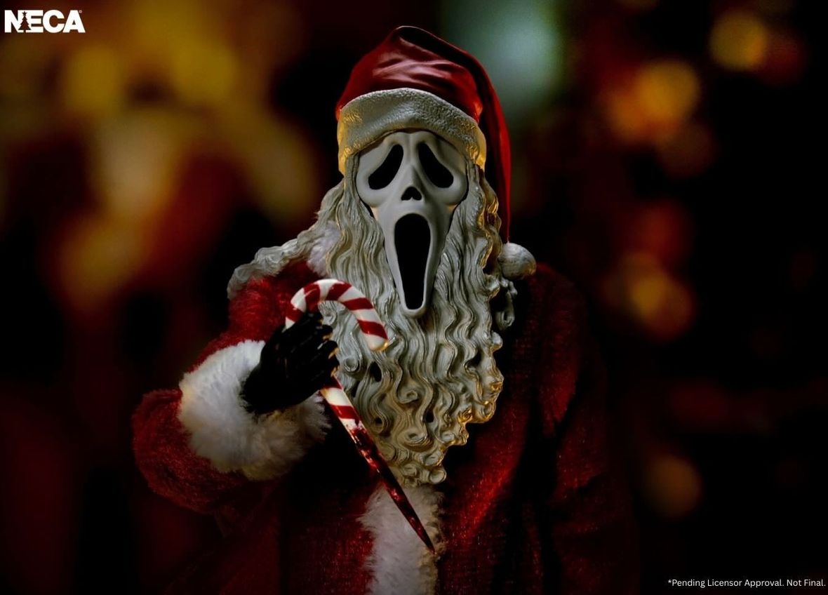 NECA gets in the holiday spirit with Santa Ghostface figure! [First look]
