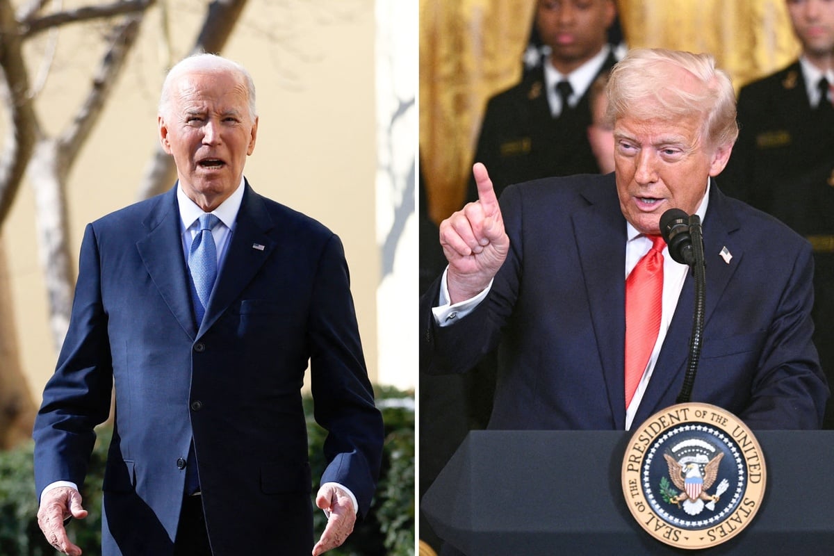Trump takes shots at Biden in vitriolic Easter message: "Highly ...