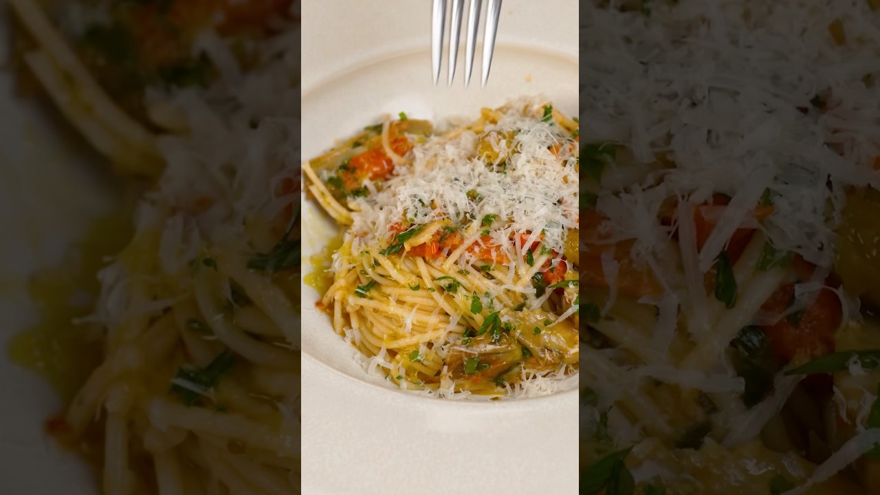 Watch this satisfying capellini recipe!