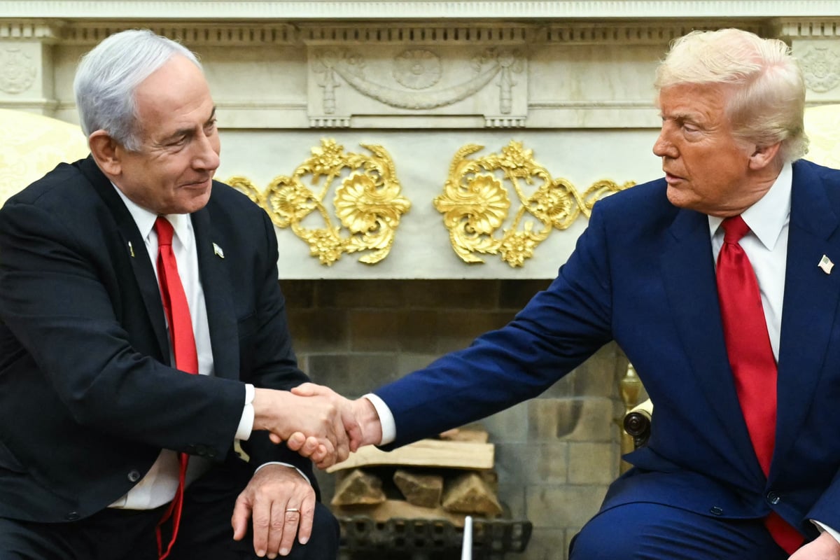Trump says he and Netanyahu are on the same side of every issue