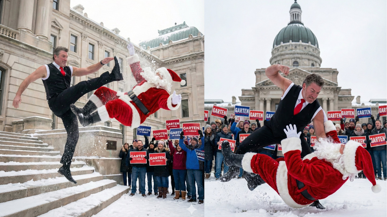 Who is Chris Garten? Indiana Republican Senate leader posts AI images ...
