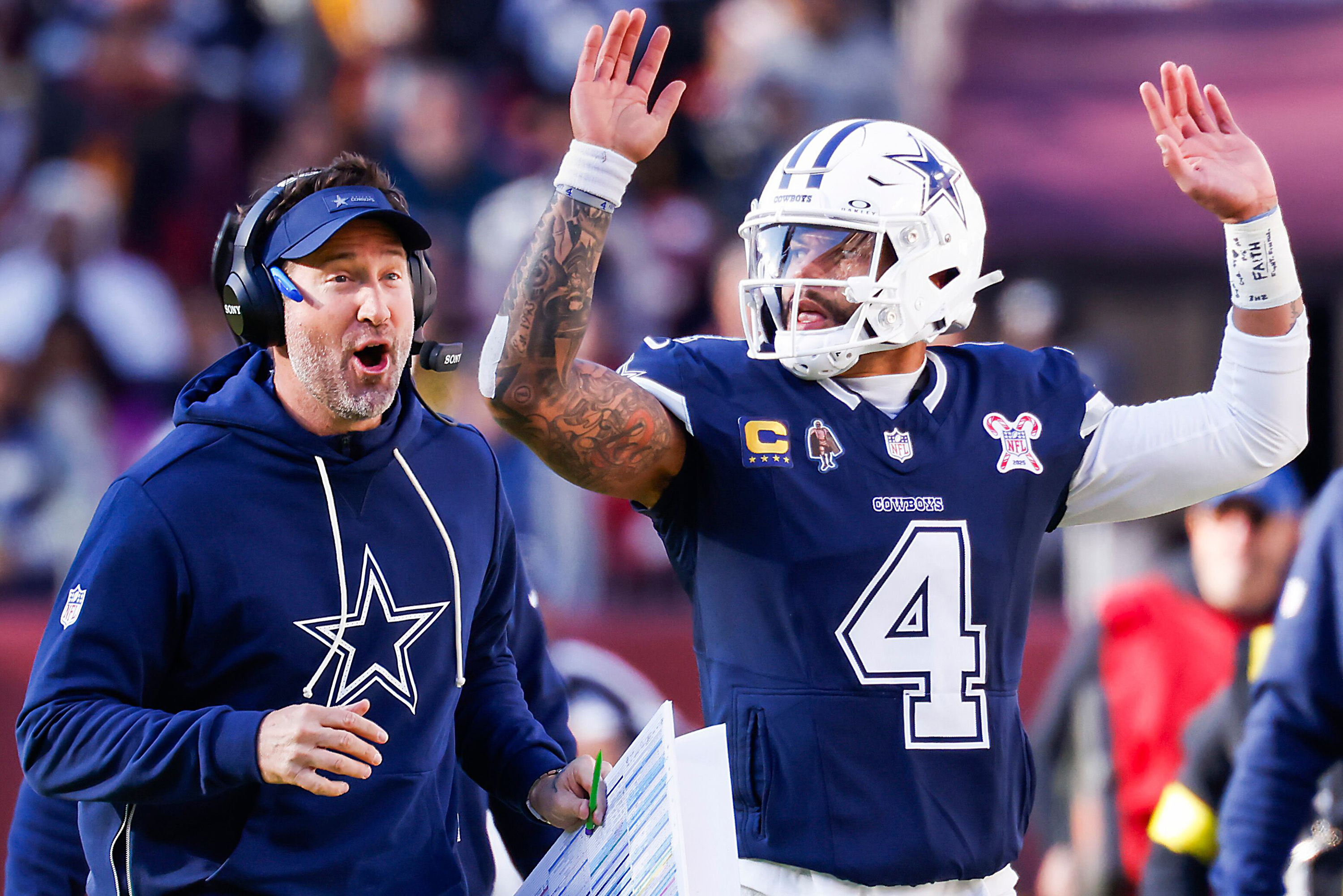 Tim Cowlishaw: Dak-to-Turpin connection in Christmas win is reminiscent ...