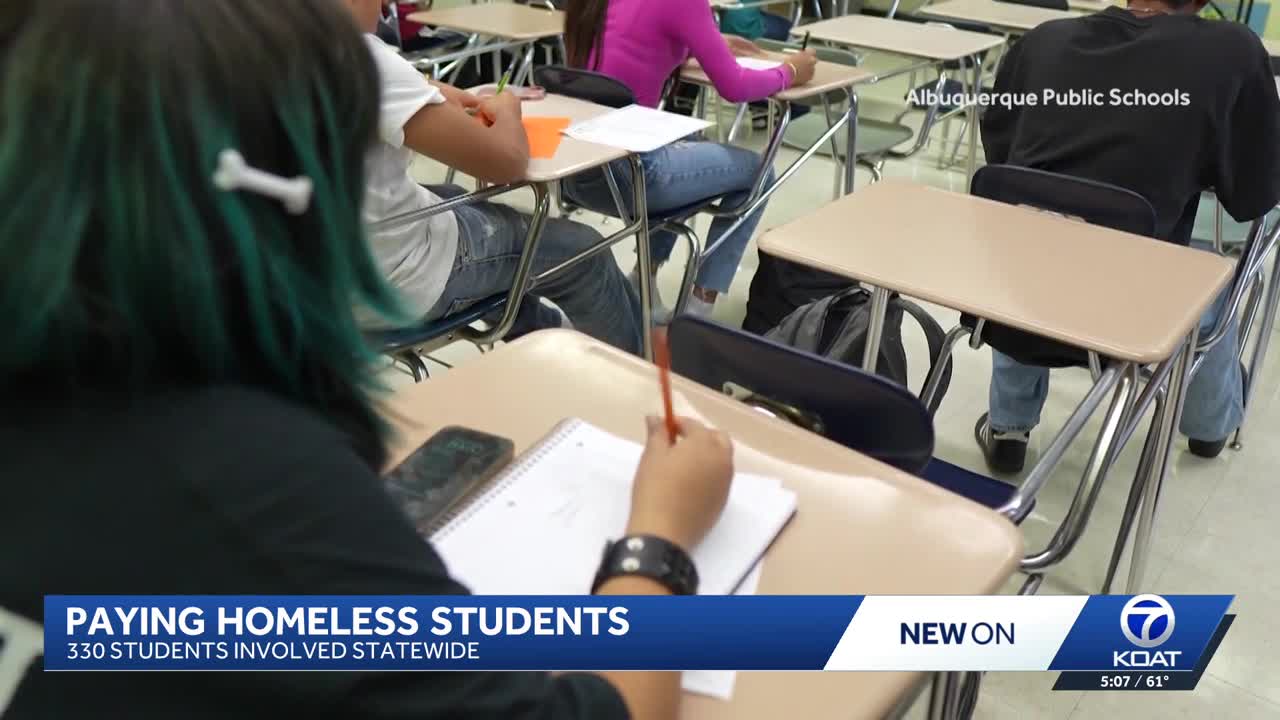 A New Mexico program pays homeless young people to work while they ...