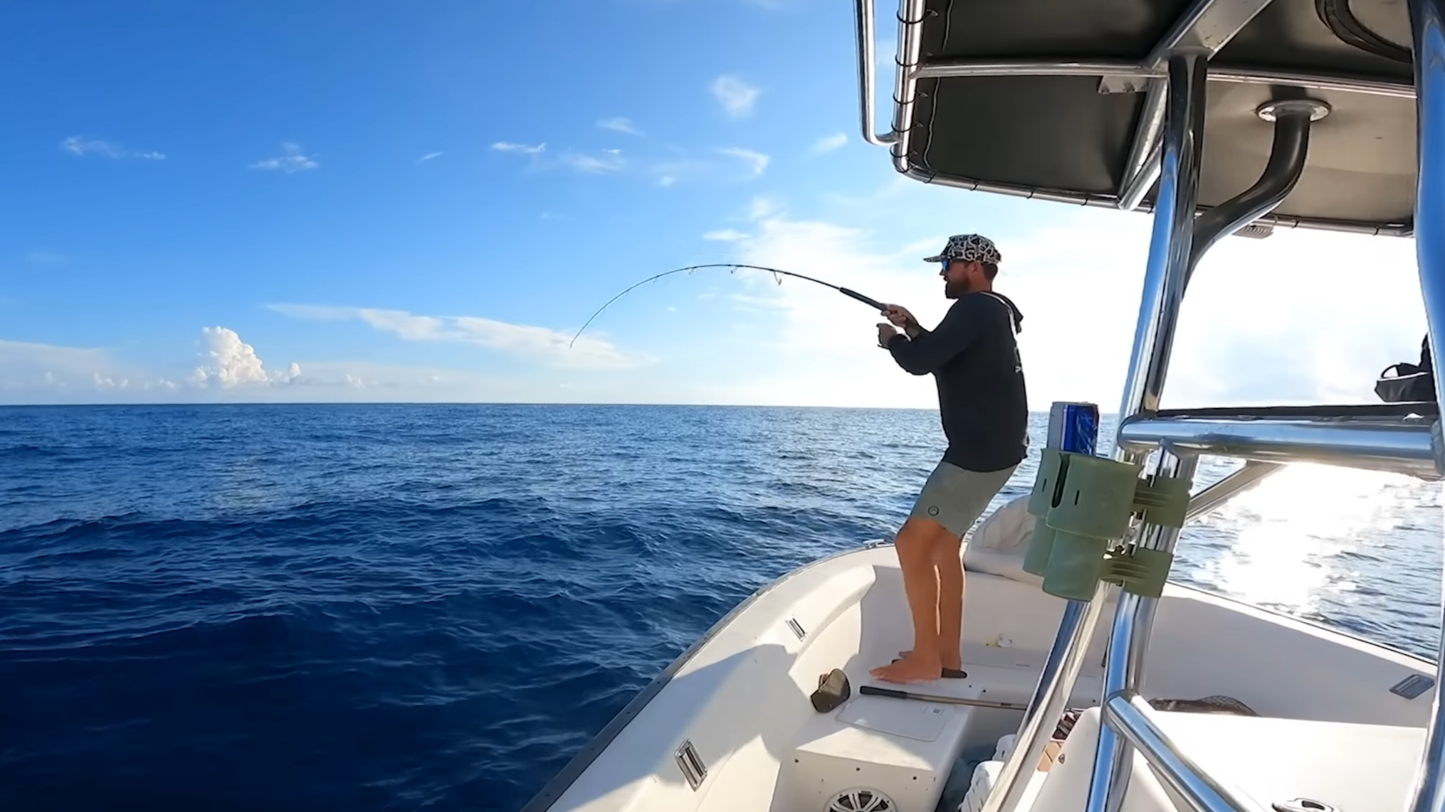 They were fishing but didn’t realize the storm was closing in