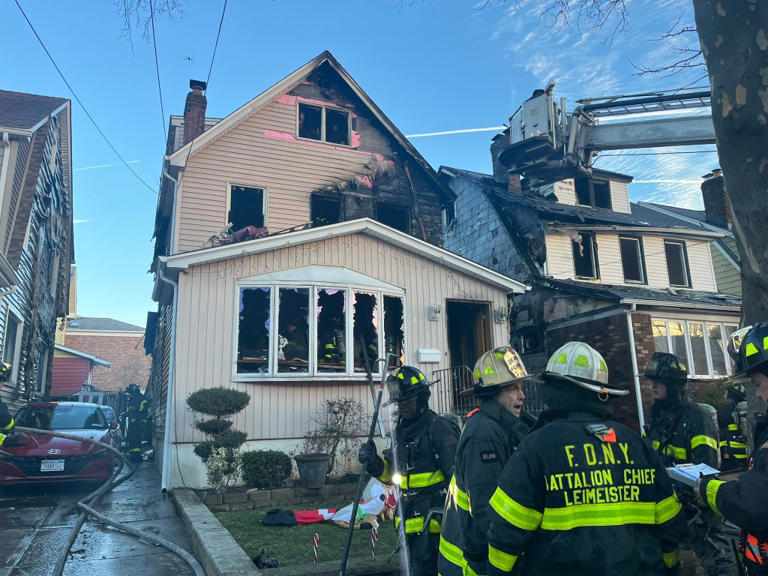 NYC family’s home gutted in Christmas Day fire that spread from alley ...