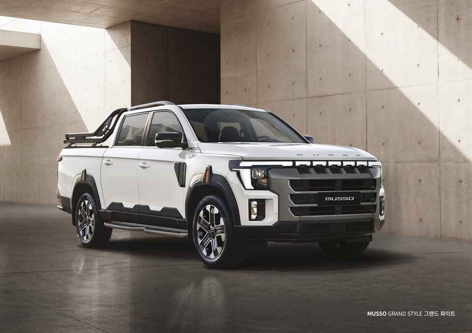 KGM, ‘Q300’ 차명 ‘무쏘(MUSSO)’로 확정... 외관 이미지 공개