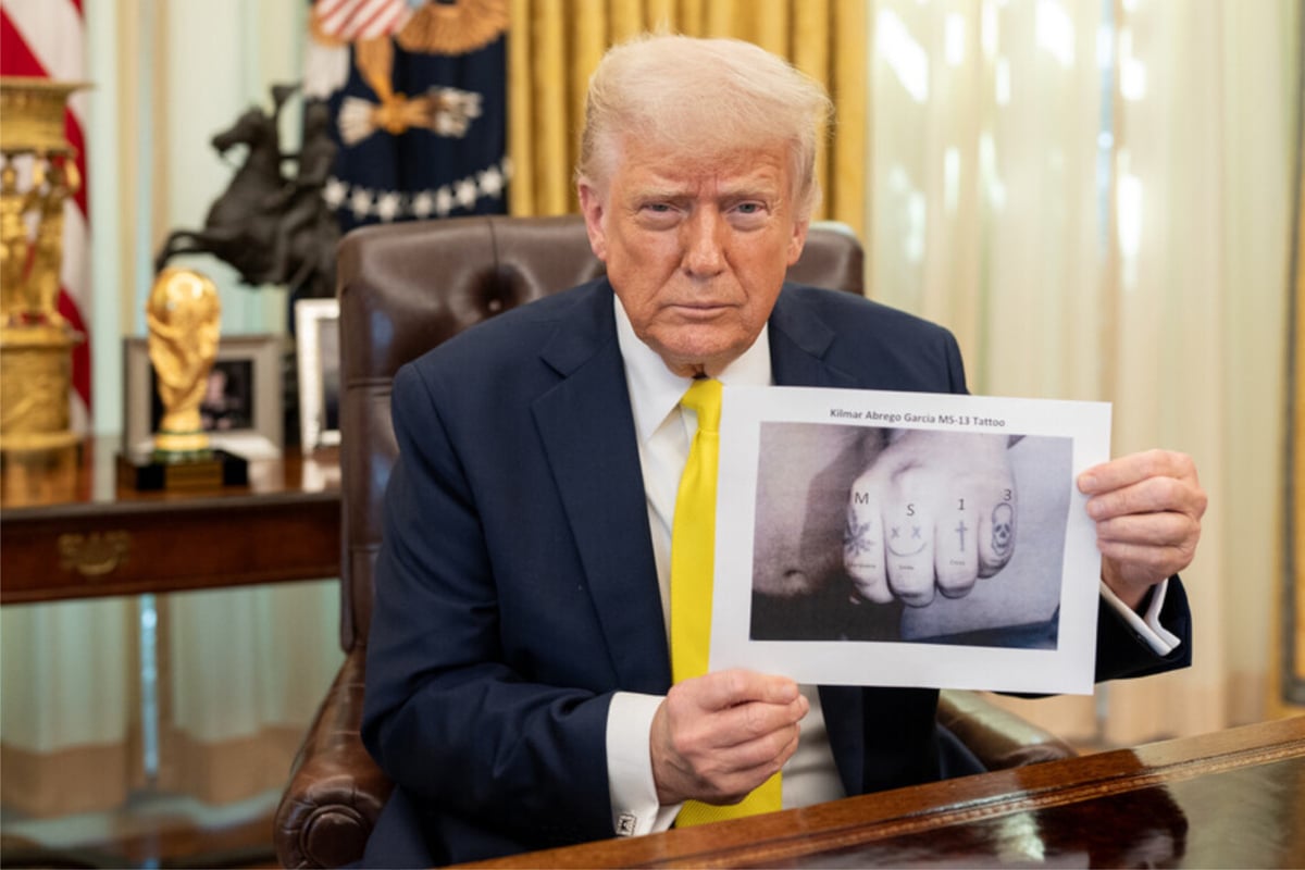 Trump accused of peddling photoshopped image of Abrego Garcia's ...