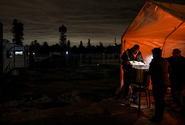 Wild weather across the US over Christmas week