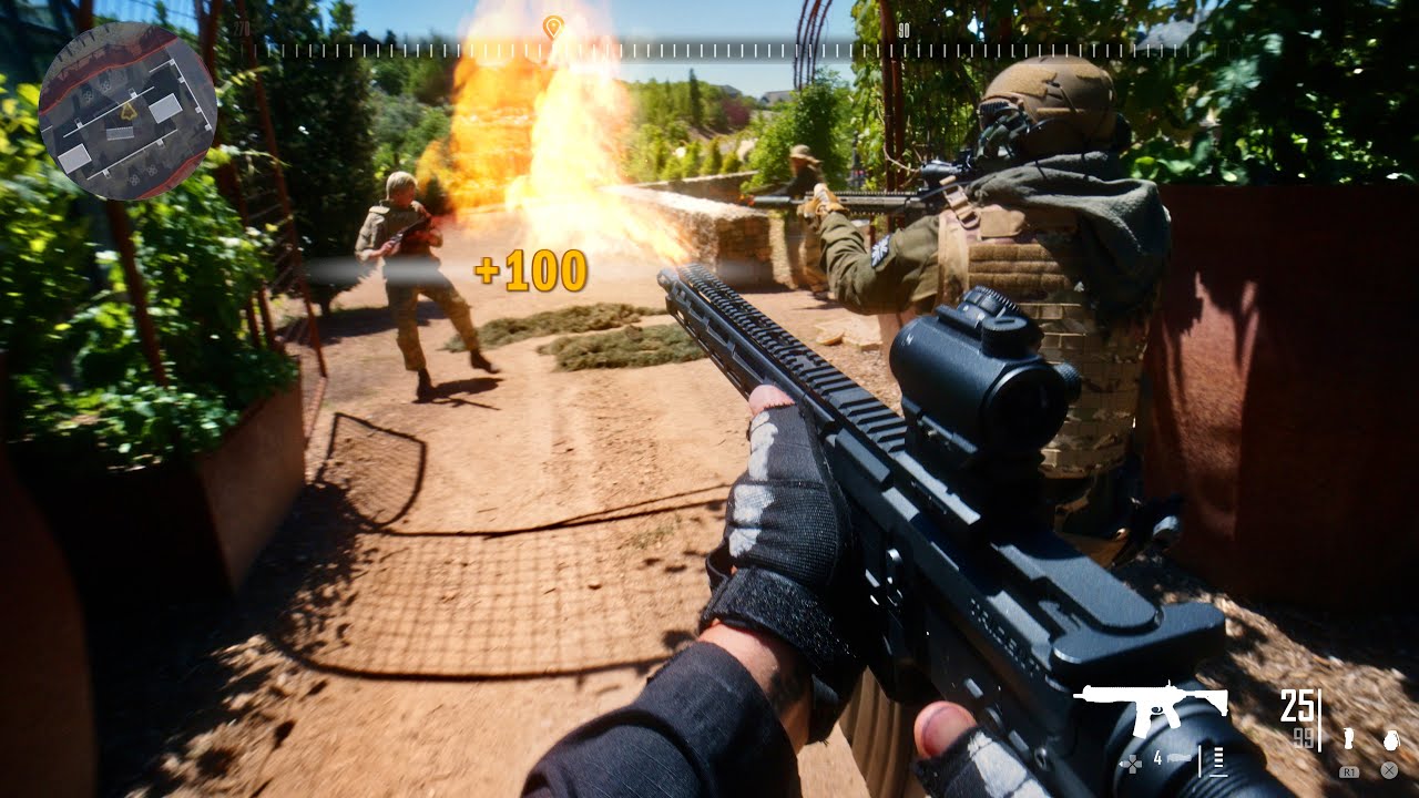 A real world modern warfare mission