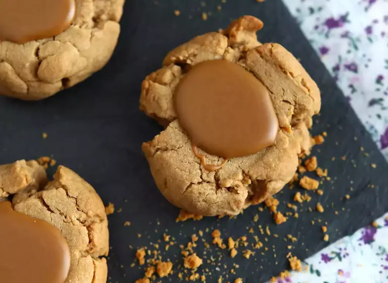 Biscoff speculaas cookies with only 3 ingredients