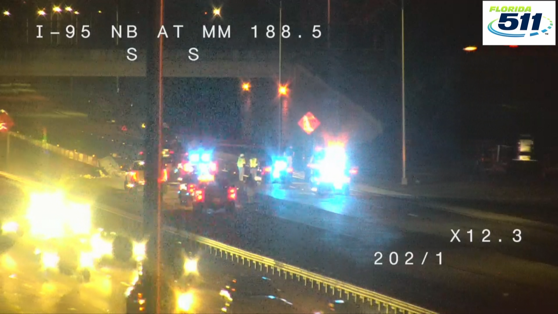 Driver killed in multi-car crash on I-95 in Brevard County Christmas ...