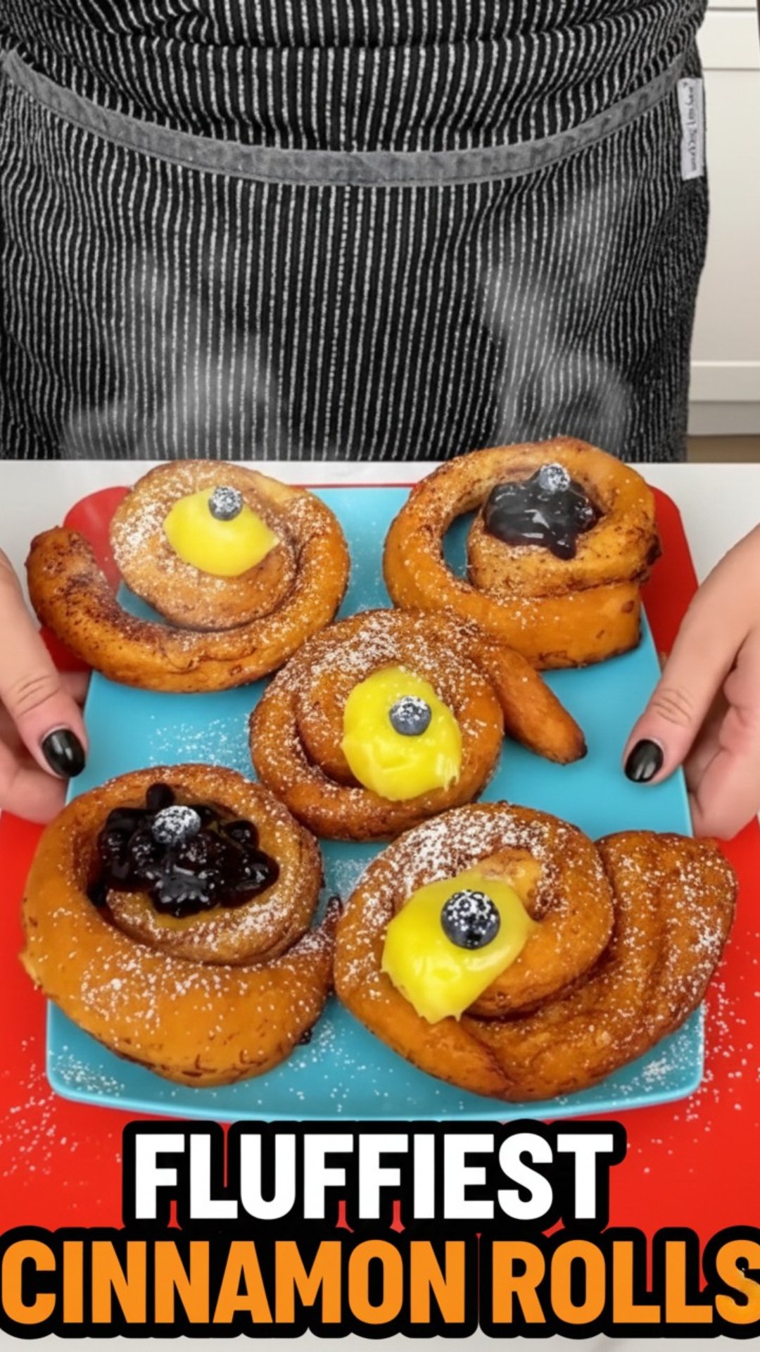 Zesty lemon twist on the fluffiest cinnamon rolls ever