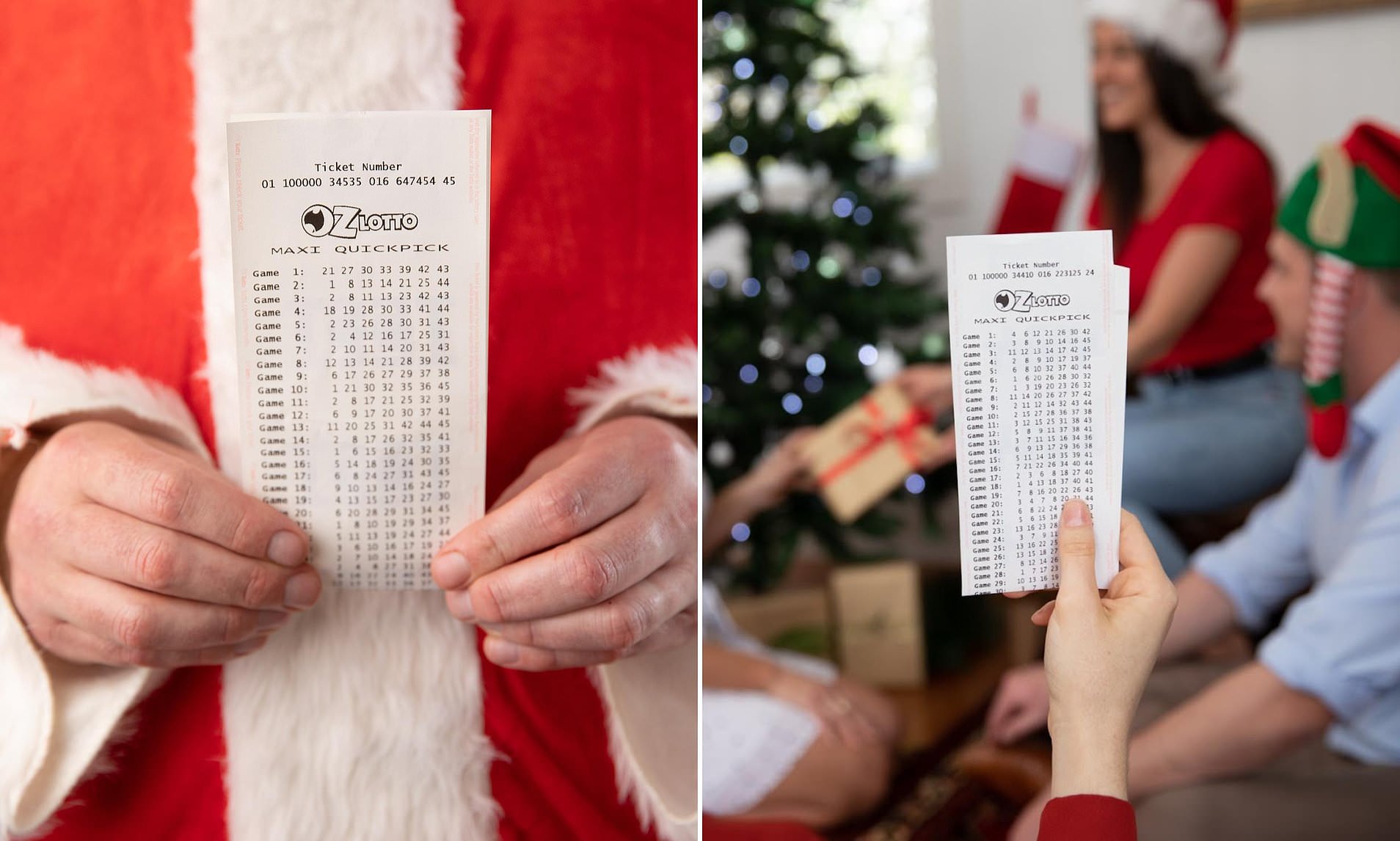One lucky Aussie wakes up a millionaire on Christmas Day - and they ...