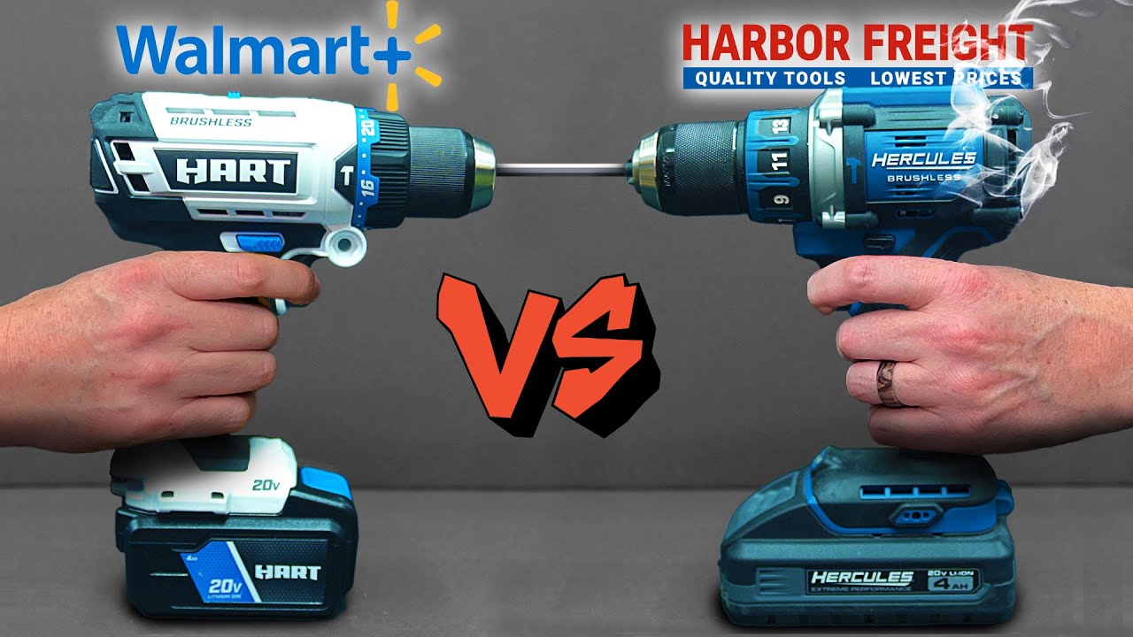 Walmart vs. Harbor Freight: Budget drill showdown
