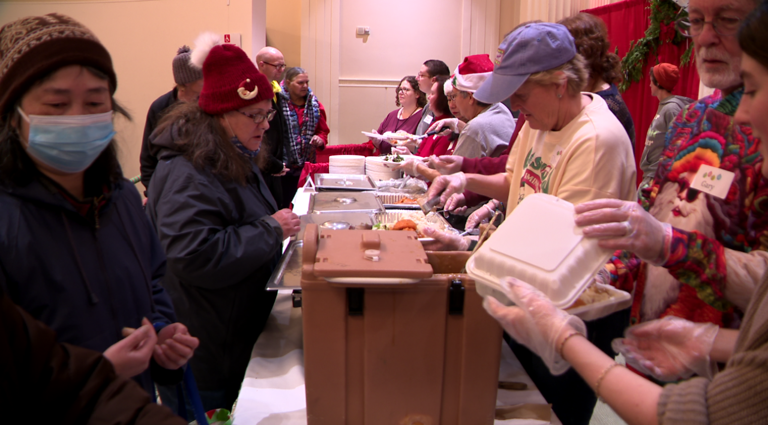 Portland’s Potluck in the Park serves hundreds at annual Christmas dinner