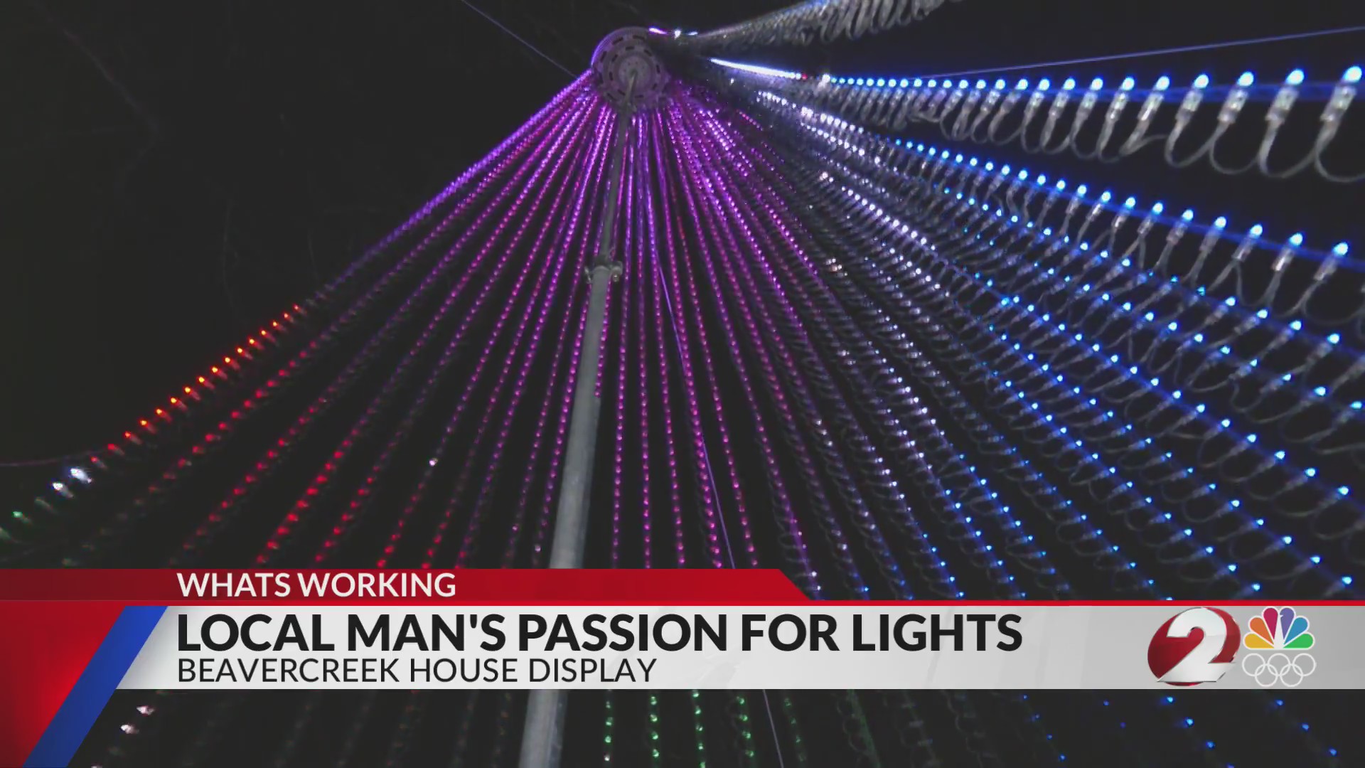 Beavercreek man puts his passion for lights on display on his house