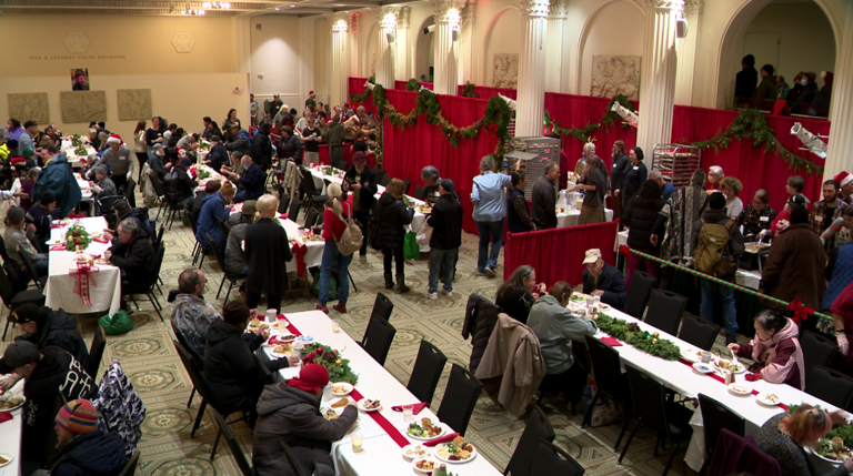 Portland’s Potluck in the Park serves hundreds at annual Christmas dinner