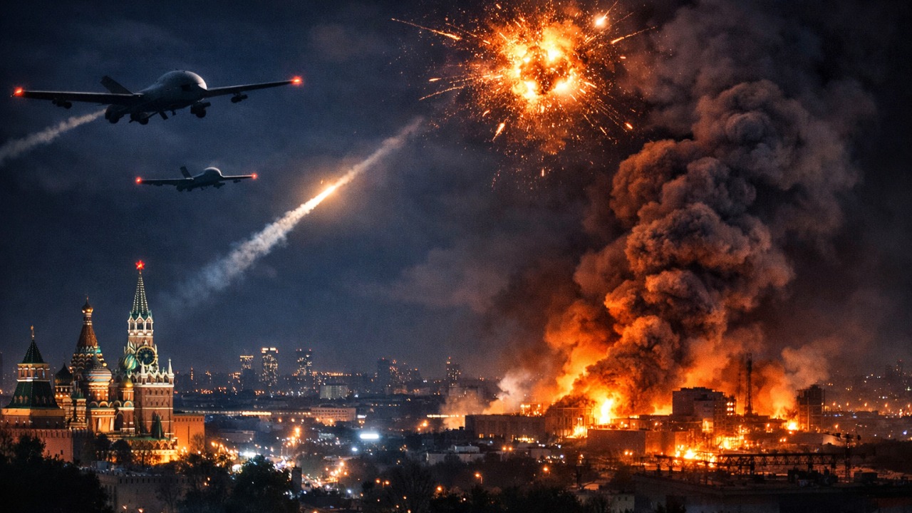 Ukraine launched overnight drone attacks deep inside Russia, with ...