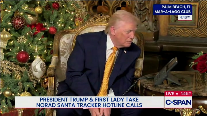 Trump, 79, fawns over little girl, 8, while Epstein drama rages