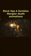 Mangler death animation cutscene in Black Ops 6 zombies (BO6 zombies ...