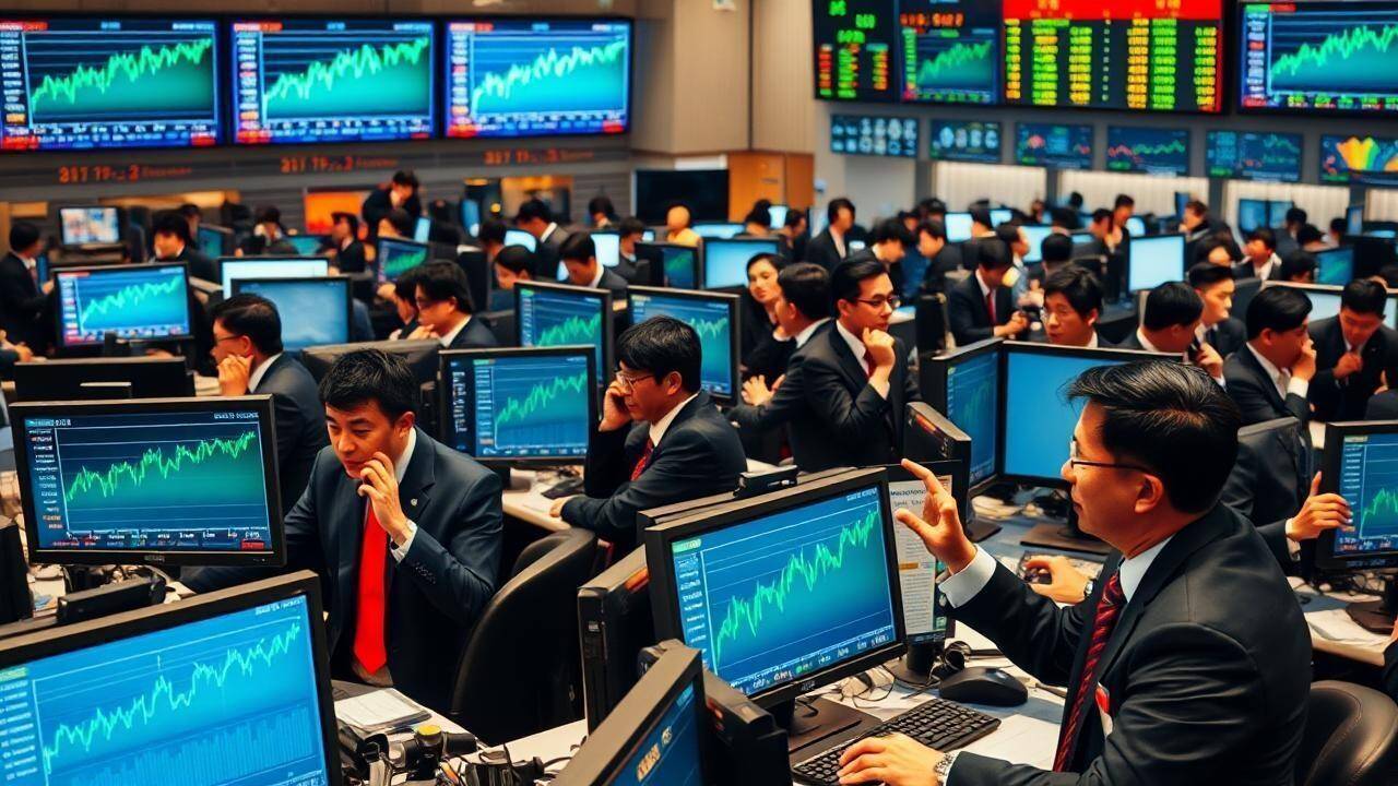 Asian stocks edge up in thin trade, silver hits record