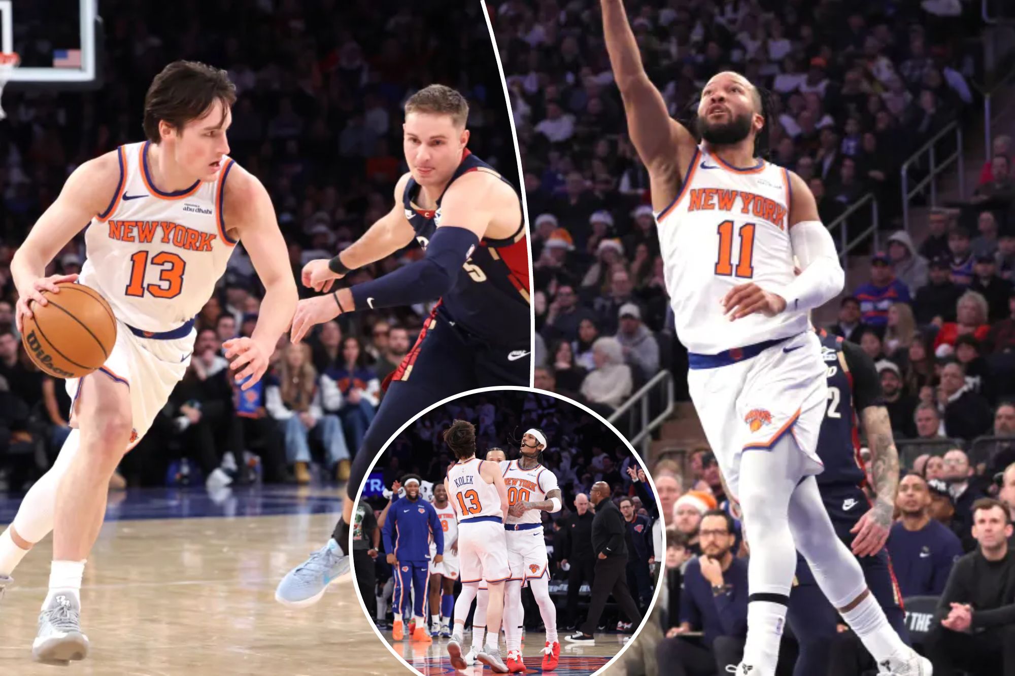 Knicks pull off monster comeback to steal Christmas game from Cavaliers ...