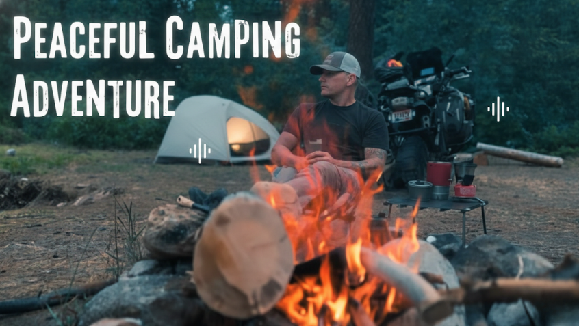 Escape the noise – solo motorcycle camping on BMW R1250 GSA