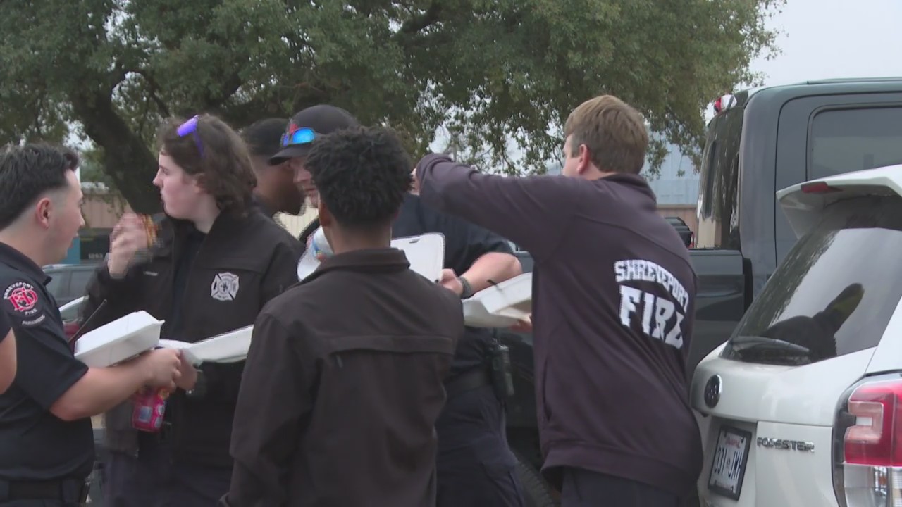 First responders Christmas breakfast