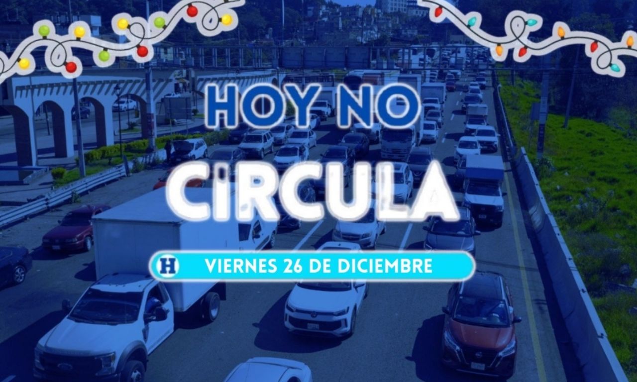 Hoy no circula: Qué autos descansan este 26 de diciembre por contingencia