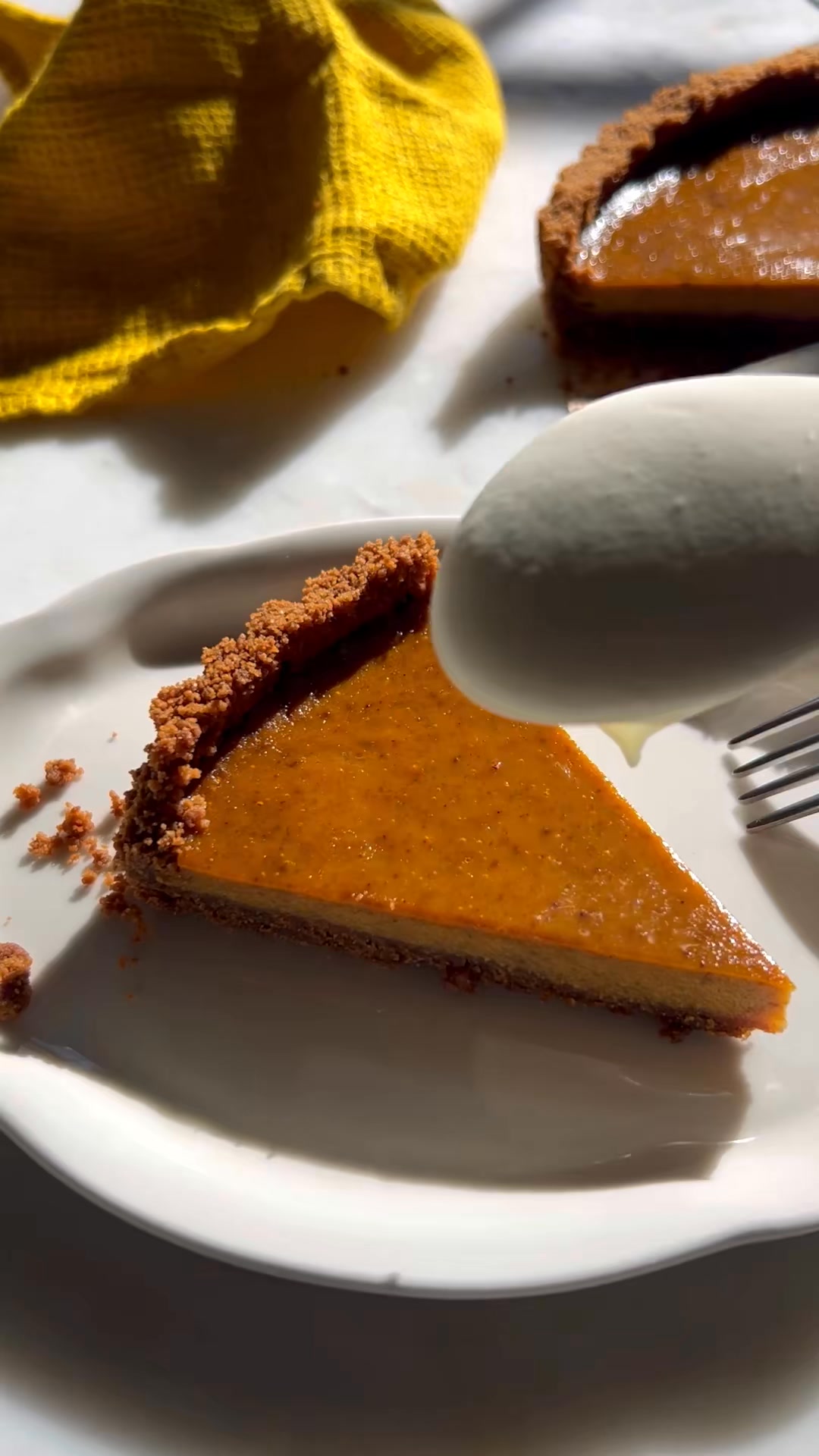 Butterscotch > caramel: The only pumpkin pie you need