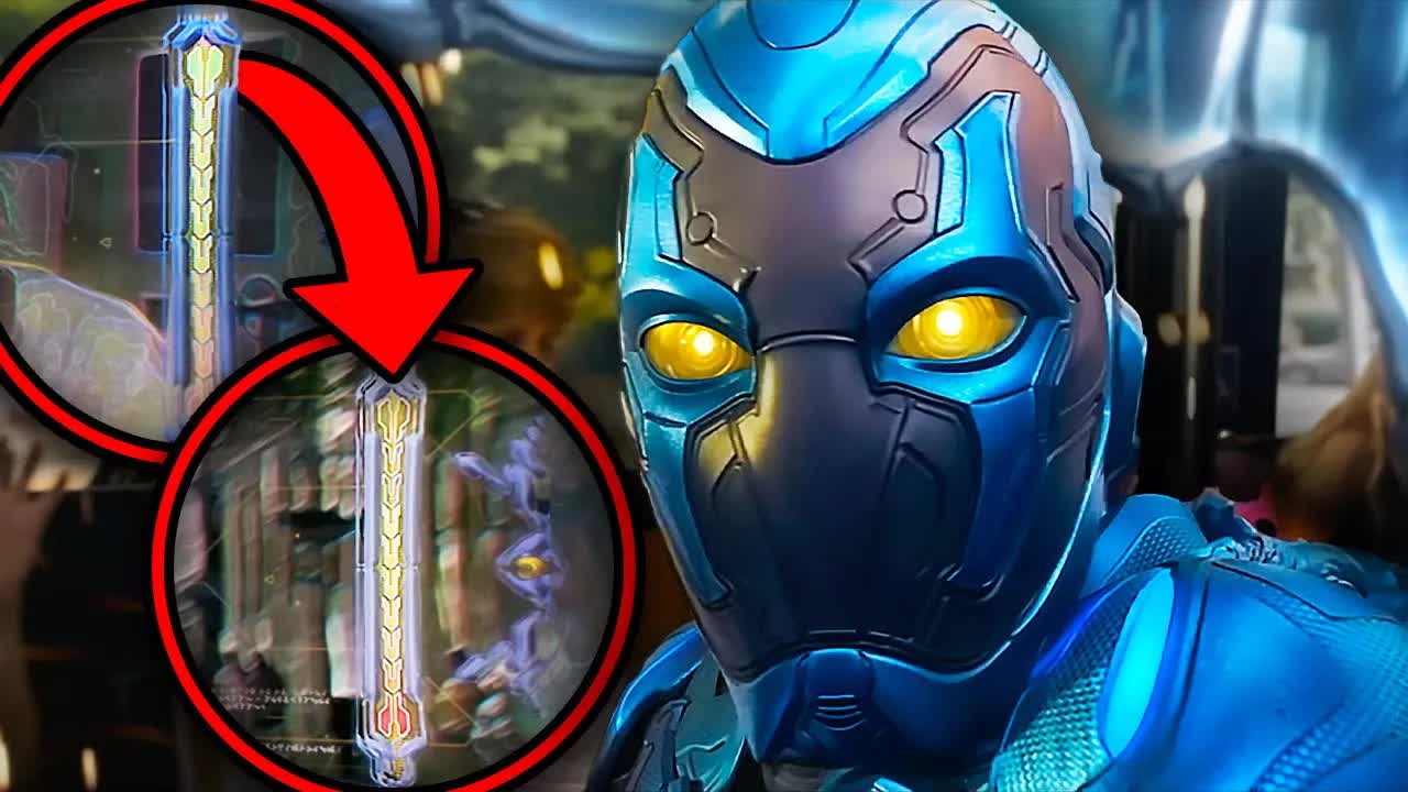 Blue Beetle trailer breakdown! Easter eggs & details you missed!