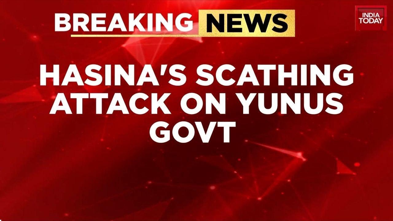 Sheikh Hasina slams Yunus govt: Perpetrating unspeakable atrocities ...