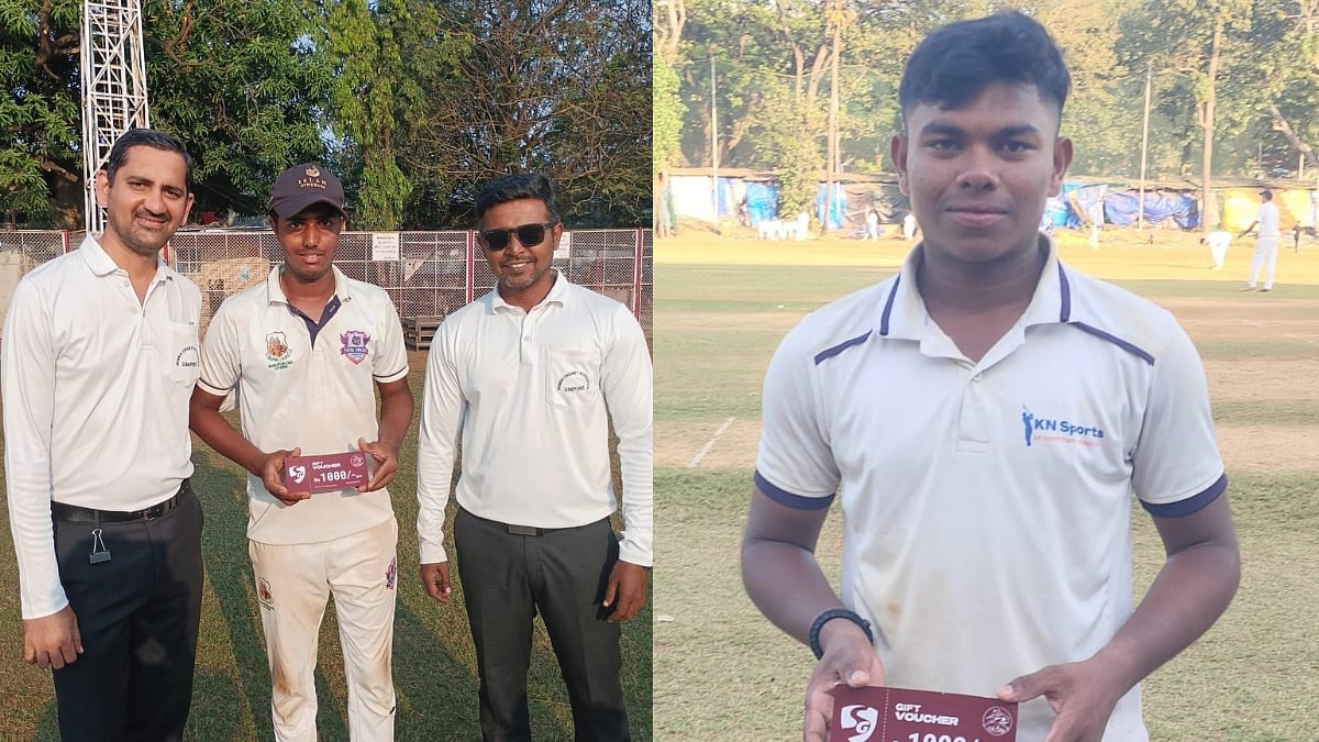 Laxmanprasad Vishwakarma, Yuvan Sharma power Anjuman's Harris Shield ...