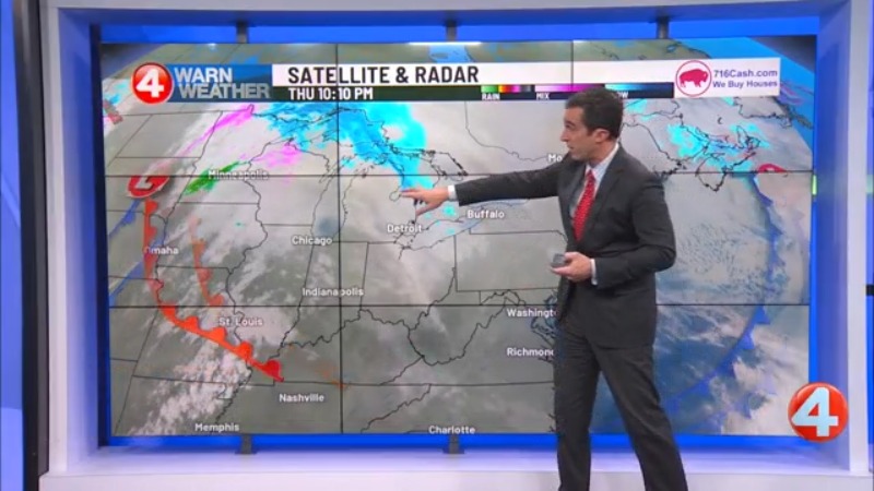 Buffalo weather update: 10 p.m., 12/25/25