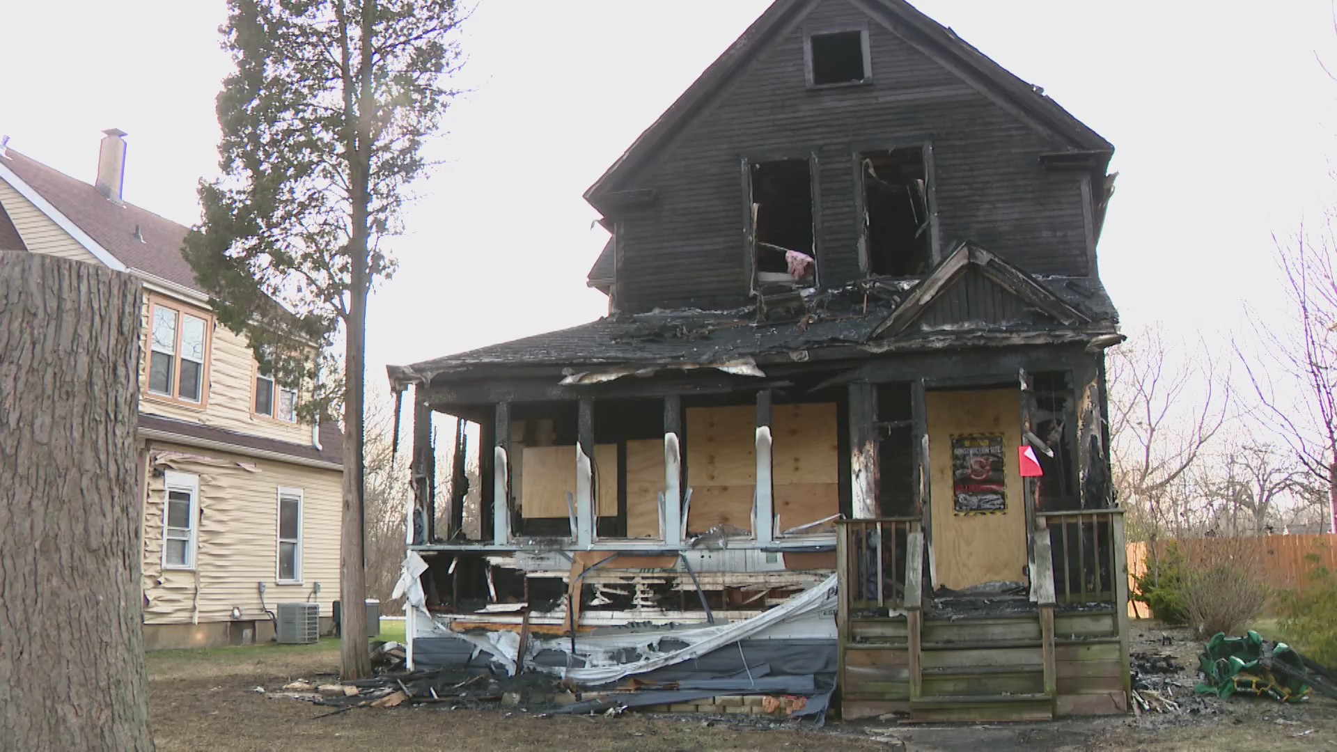 Community rallies around Zion family after fire destroys home