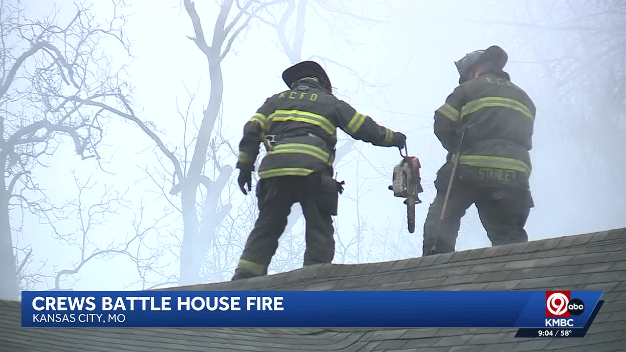 No injuries reported after Kansas City house fire on Christmas Day