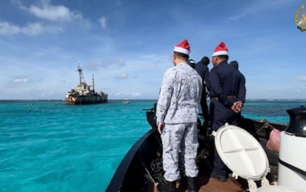 PH troops manning West Philippine Sea features get Noche Buena packages