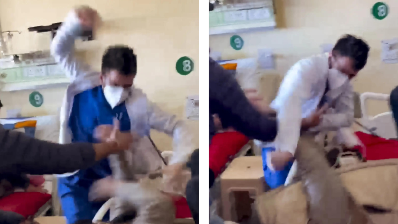 Shimla hospital assault case: Docs protest sacking of colleague, go on ...