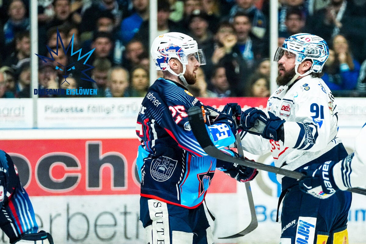 Erste Schlacht verloren: Eislöwen liegen in Final-Serie gegen ...